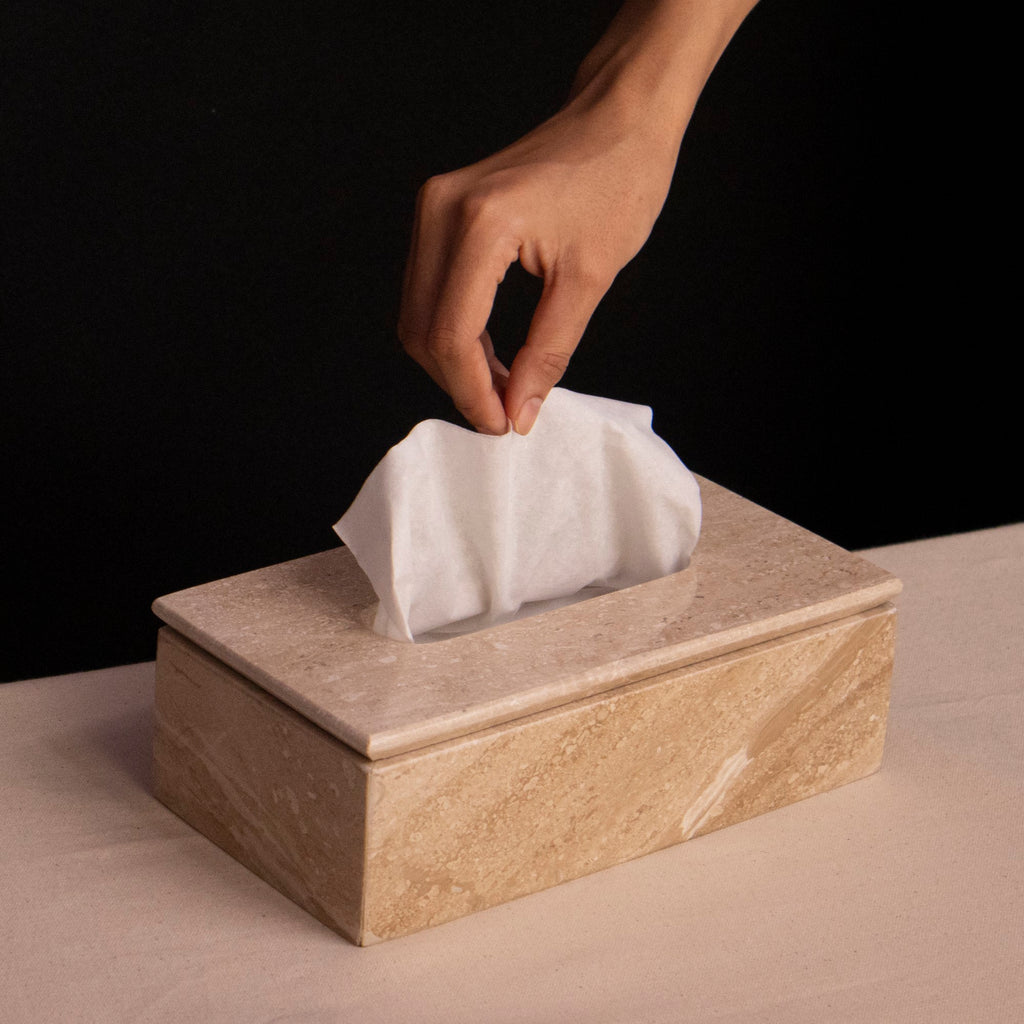 Marble Tissue Box Holder | Buy Now - Handicraft Bazaar