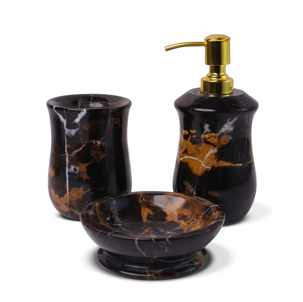 Marble Bathroom Accessories Set | Buy Online - Handicraft Bazaar