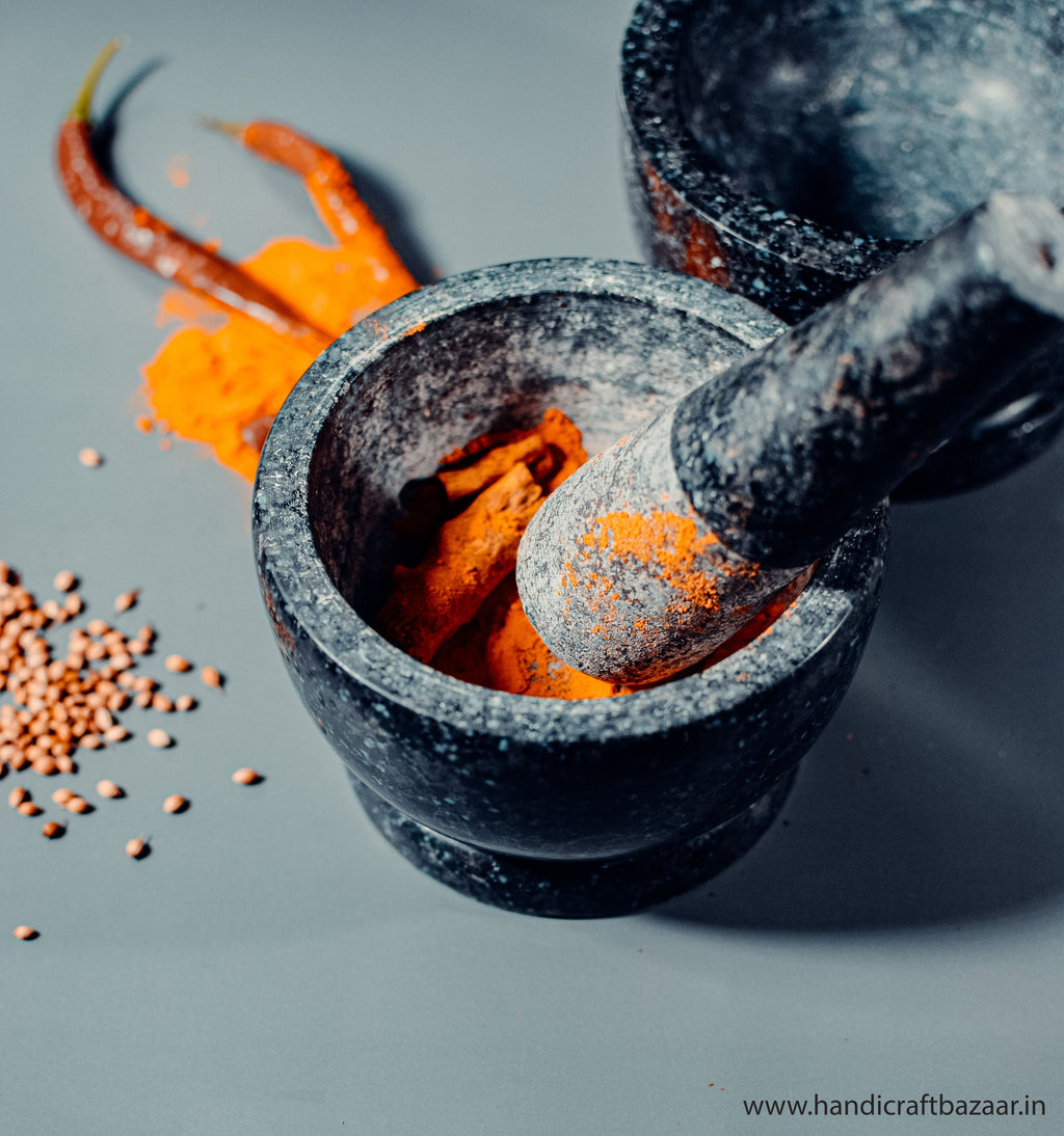 Marble Mortar and Pestle | Imam Dasta | Idi Kallu | Kharal | Okhli ...