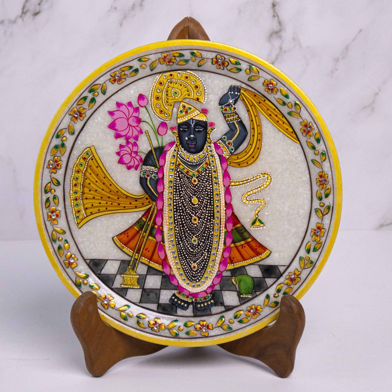 Marble Decorative Plates | Shop Online — Handicraft Bazaar