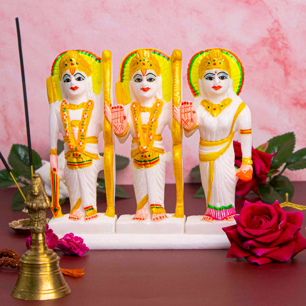 Ram-Darbar Marble Statue/Idol/Murti | Buy Online — Handicraft Bazaar
