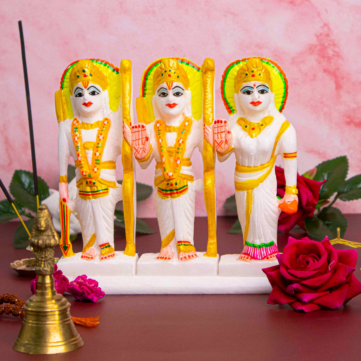 Ram Darbar, White Marble Statue - Handicraft Bazaar