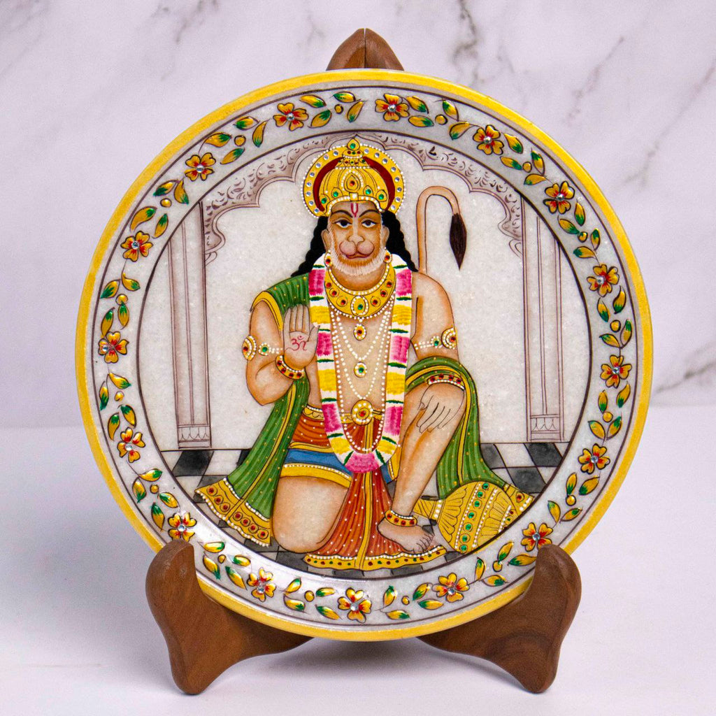 Marble Decorative Plates | Shop Online — Handicraft Bazaar